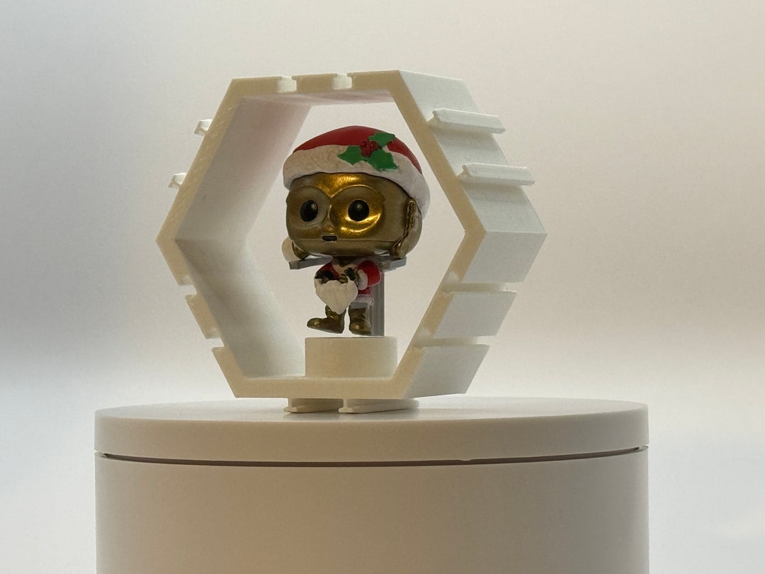 Funko Pop Figure Stand (hex Shelf Not Included)/funko Pop/funko Pop ...