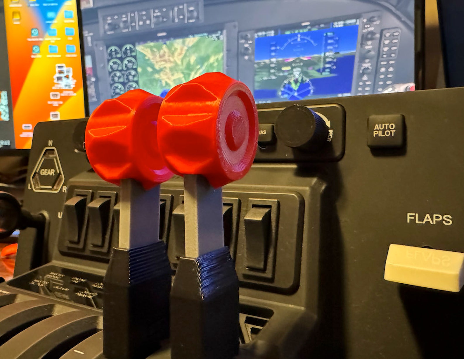 Cessna Throttle Quadrant Add on for Honeycomb Bravo/twin Throttle Add ...