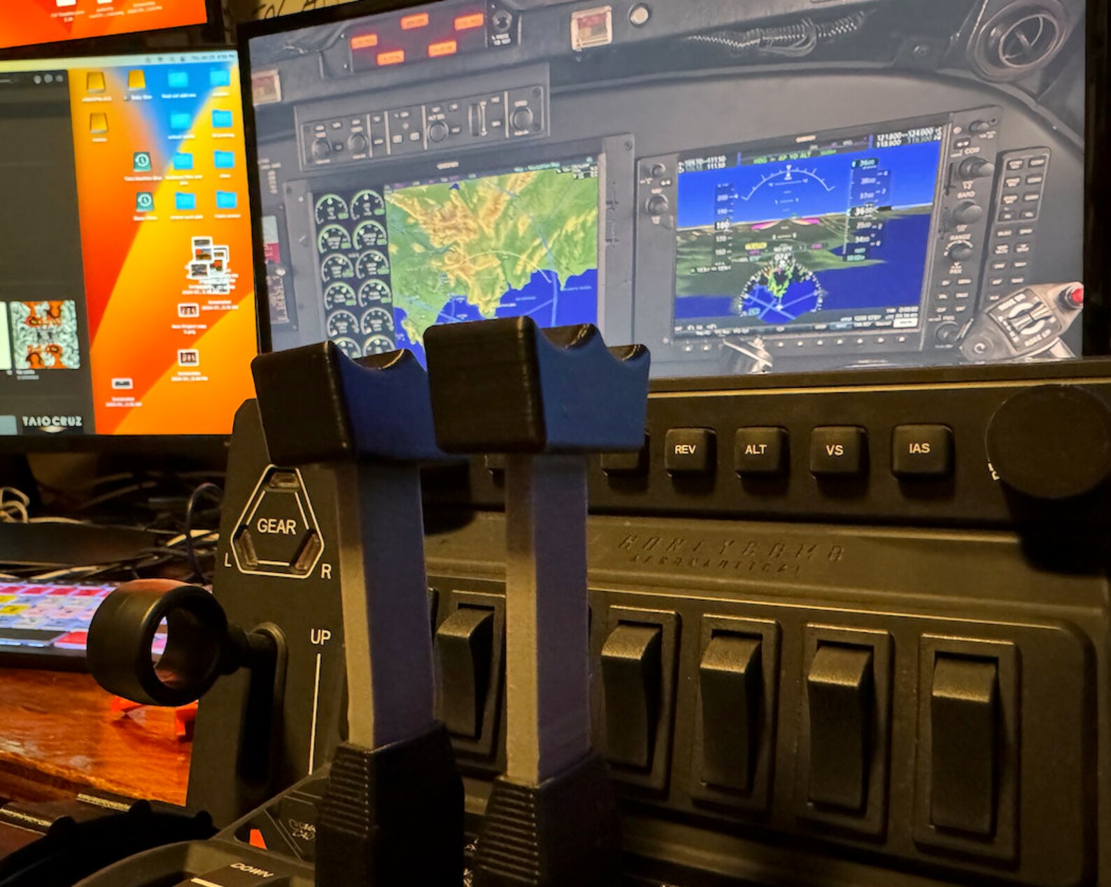 Cessna Throttle Quadrant Add on for Honeycomb Bravo/twin Throttle Add ...