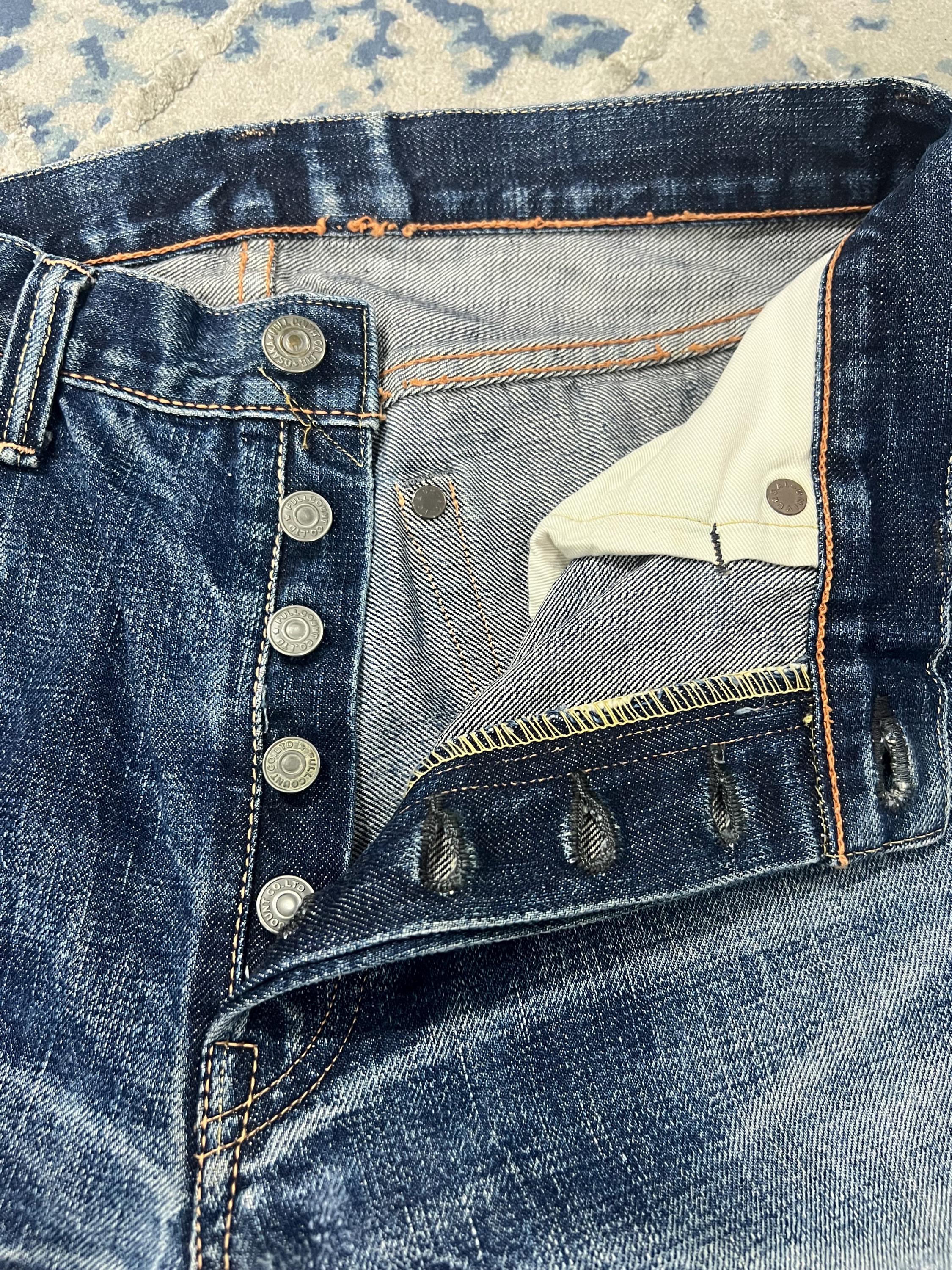 Vintage Full Count & Co Made in Japan Selvedge Rare Denim Jeans - Etsy