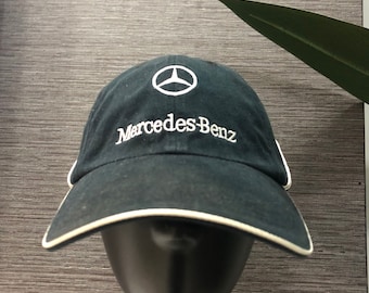 Mercedes-benz Car Official Logos Cotton Cap Embroidered Adjustable - Etsy