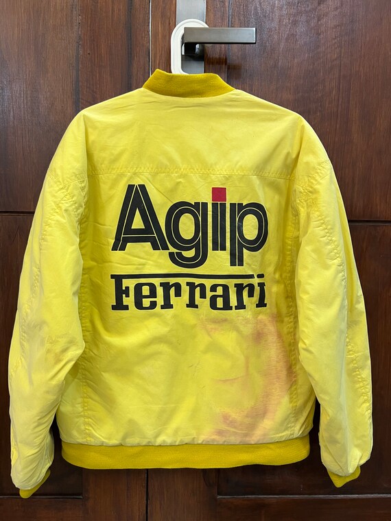 Agip Ferrari Formula 1 Racing Team Jacket - Etsy