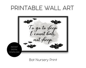 Gothic Nursery Wall Art - Etsy