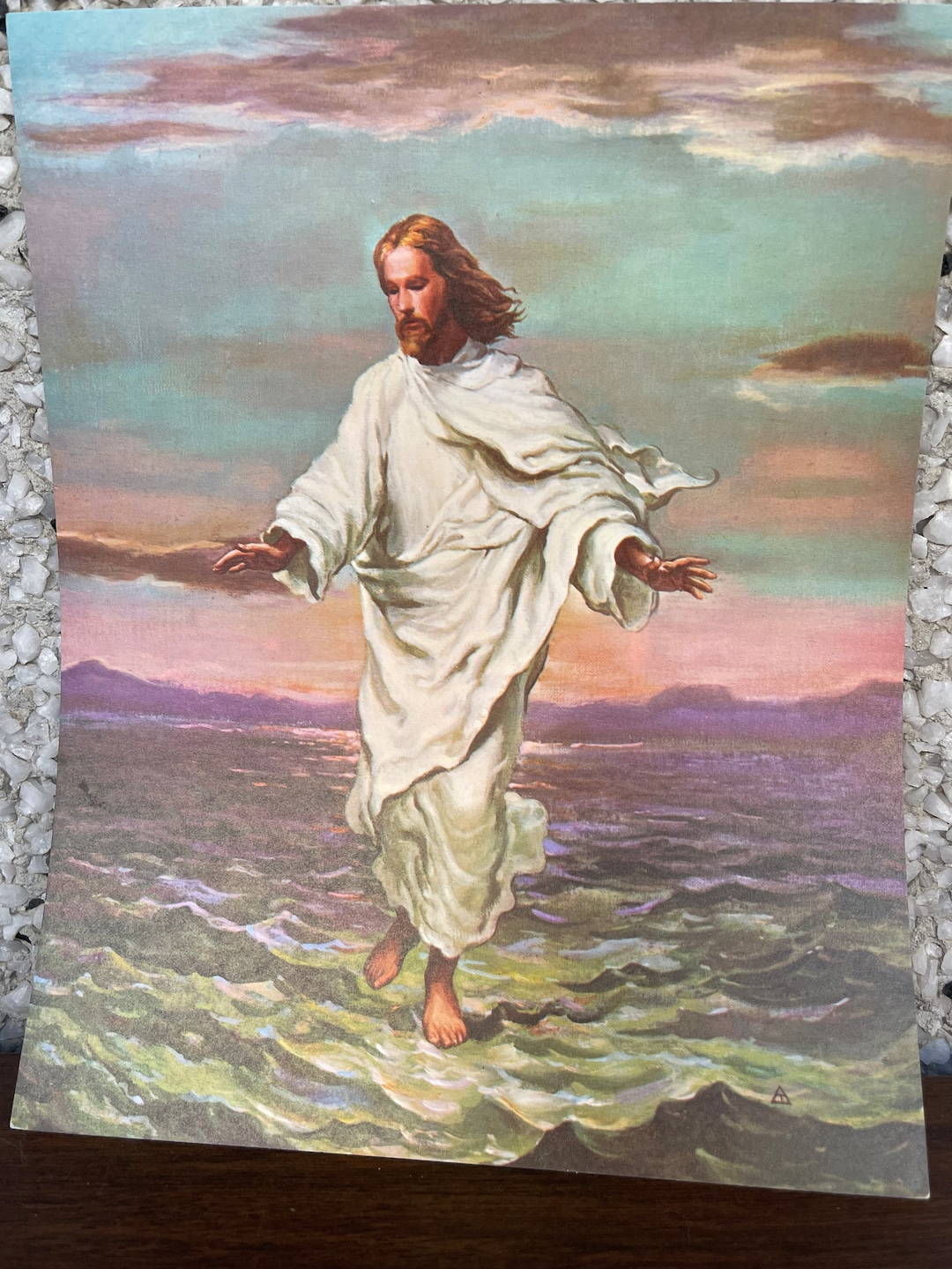 Vintage Jesus Print - Etsy