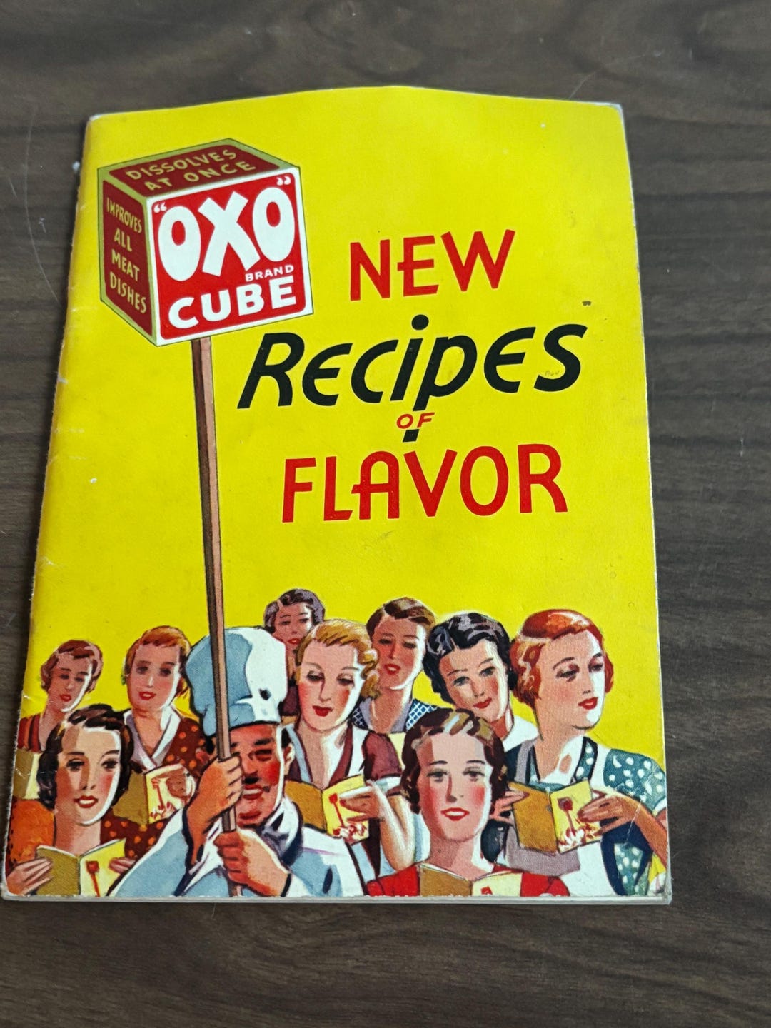 Vintage 1940’s OXO Cube Recipe Booklet - Etsy