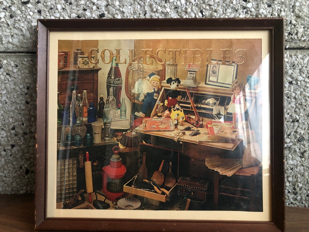 Vintage Collectibles Print - Etsy