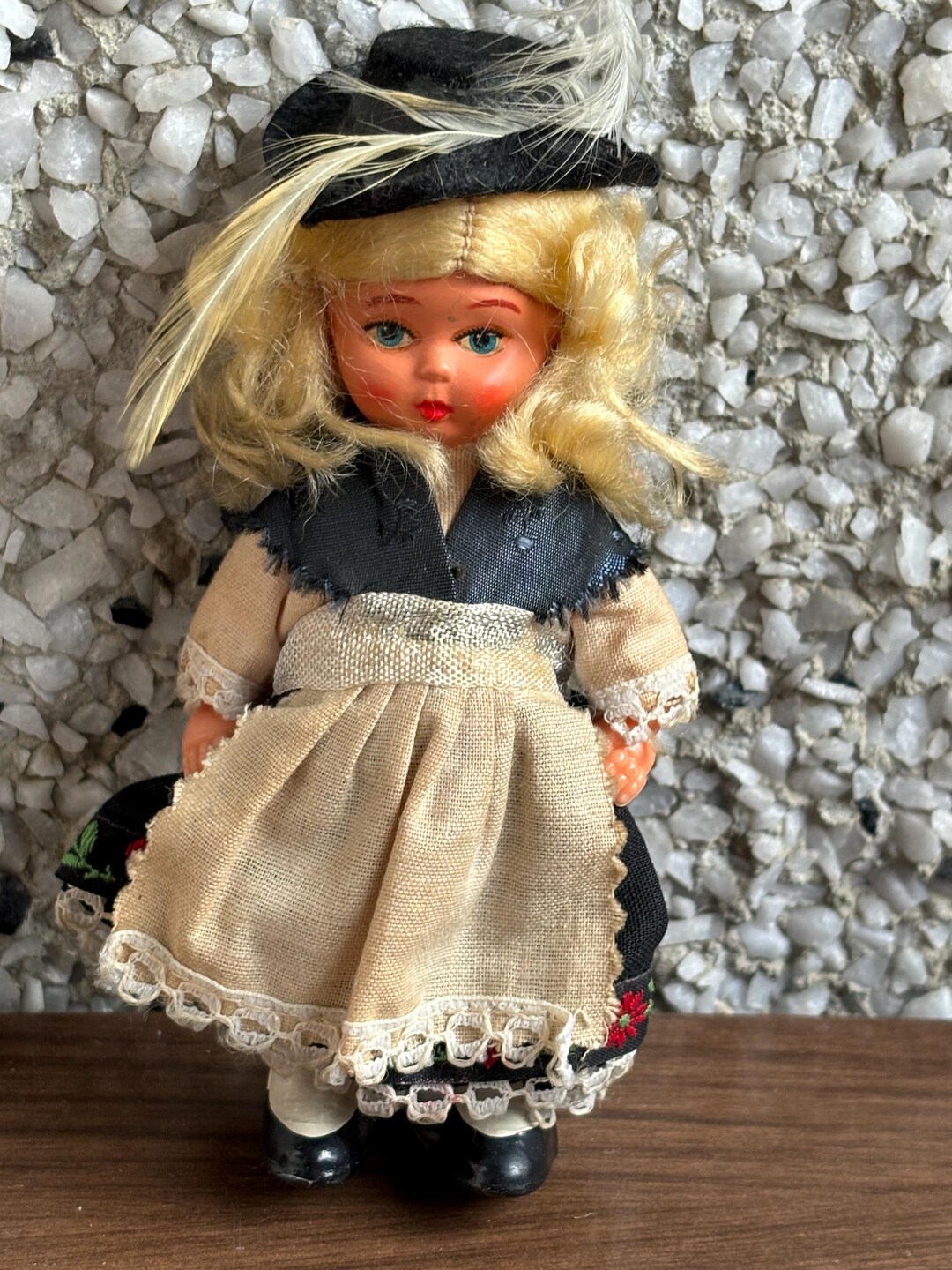 Adorable Vintage Chubby Cheeked Blonde Doll - Etsy