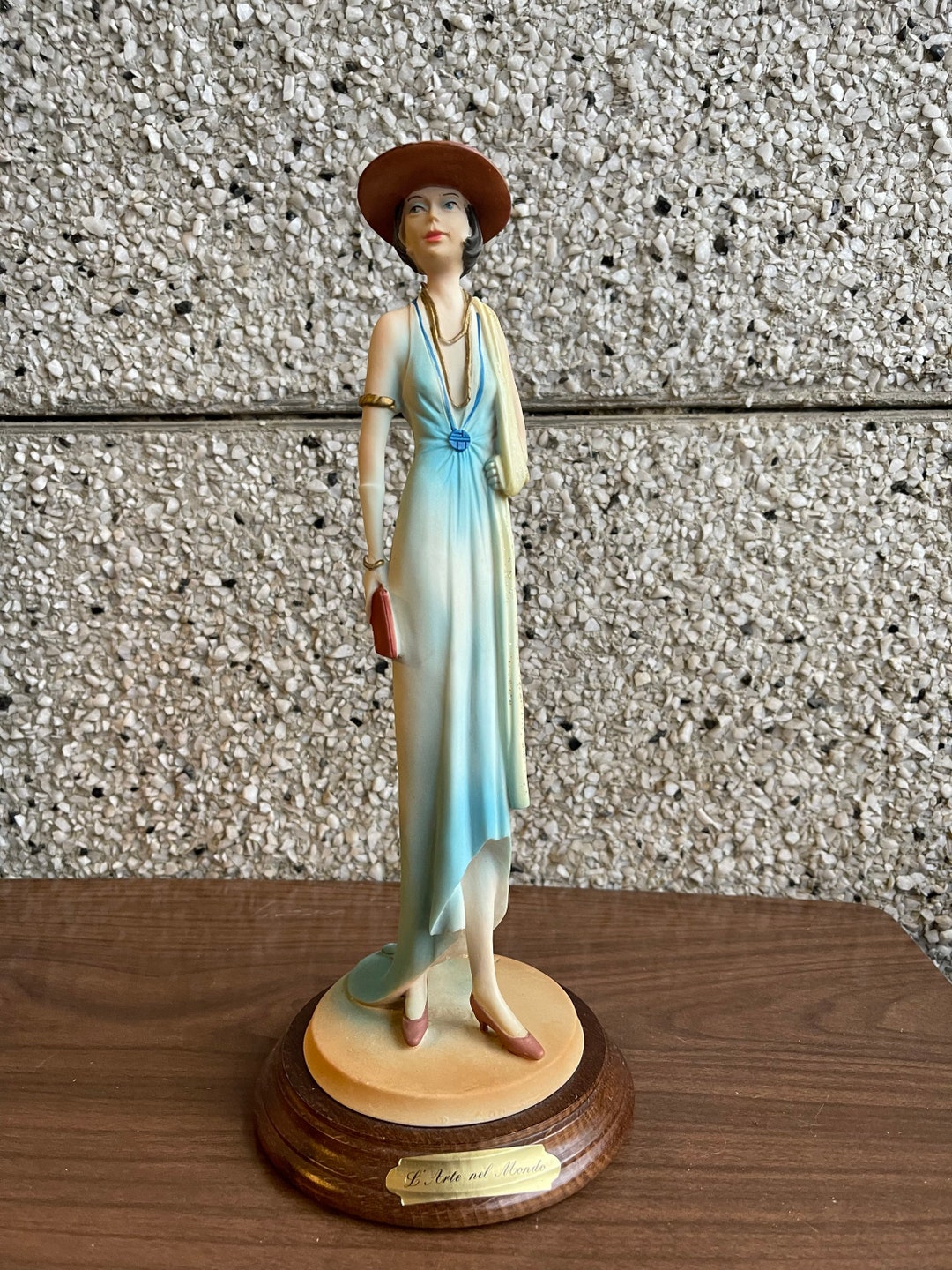 Vintage Capodimonte L’arte Nel Mondo Italian Figure of Woman - Etsy