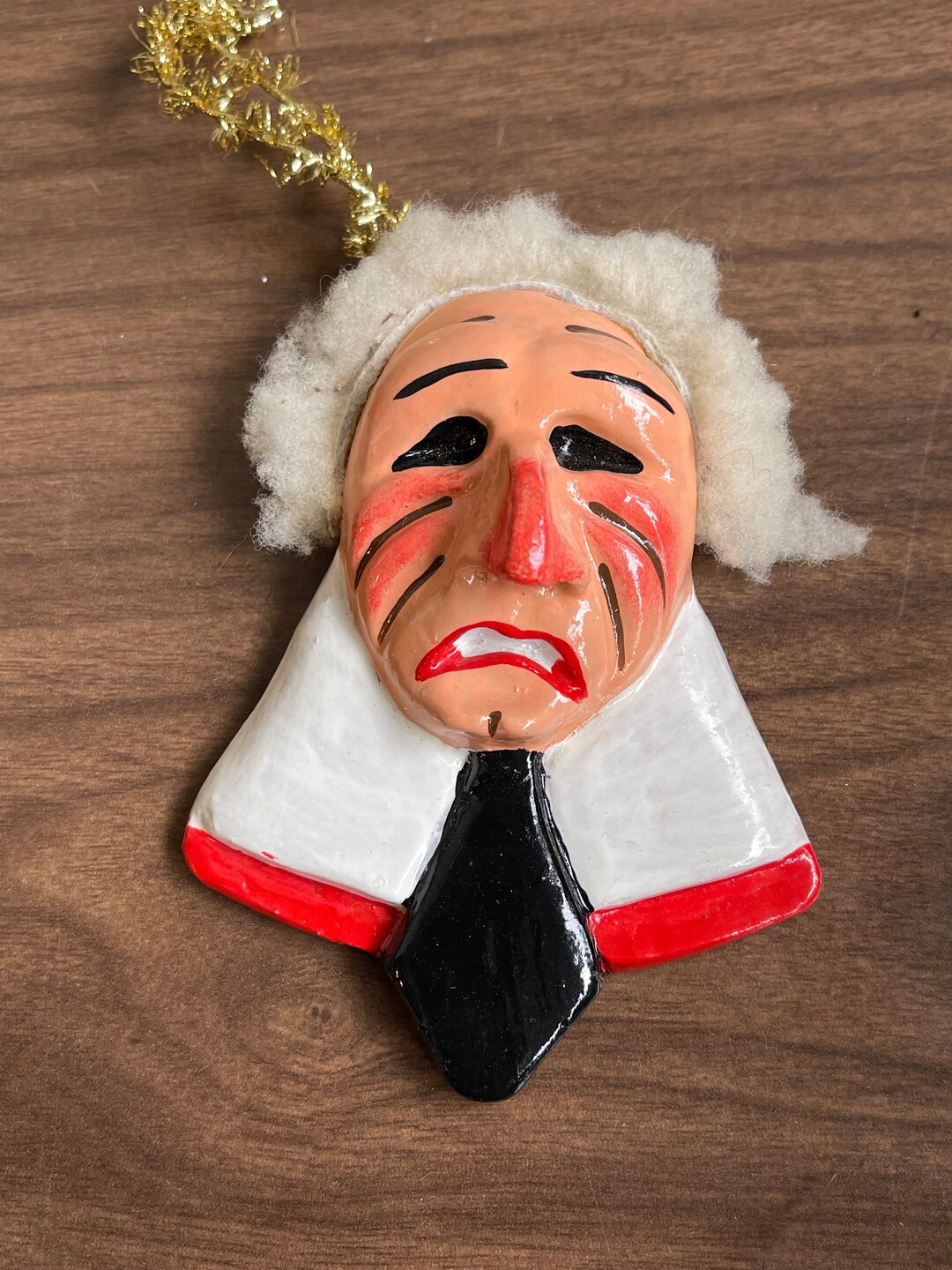 Vintage German Festival Mask Souvenir - Etsy