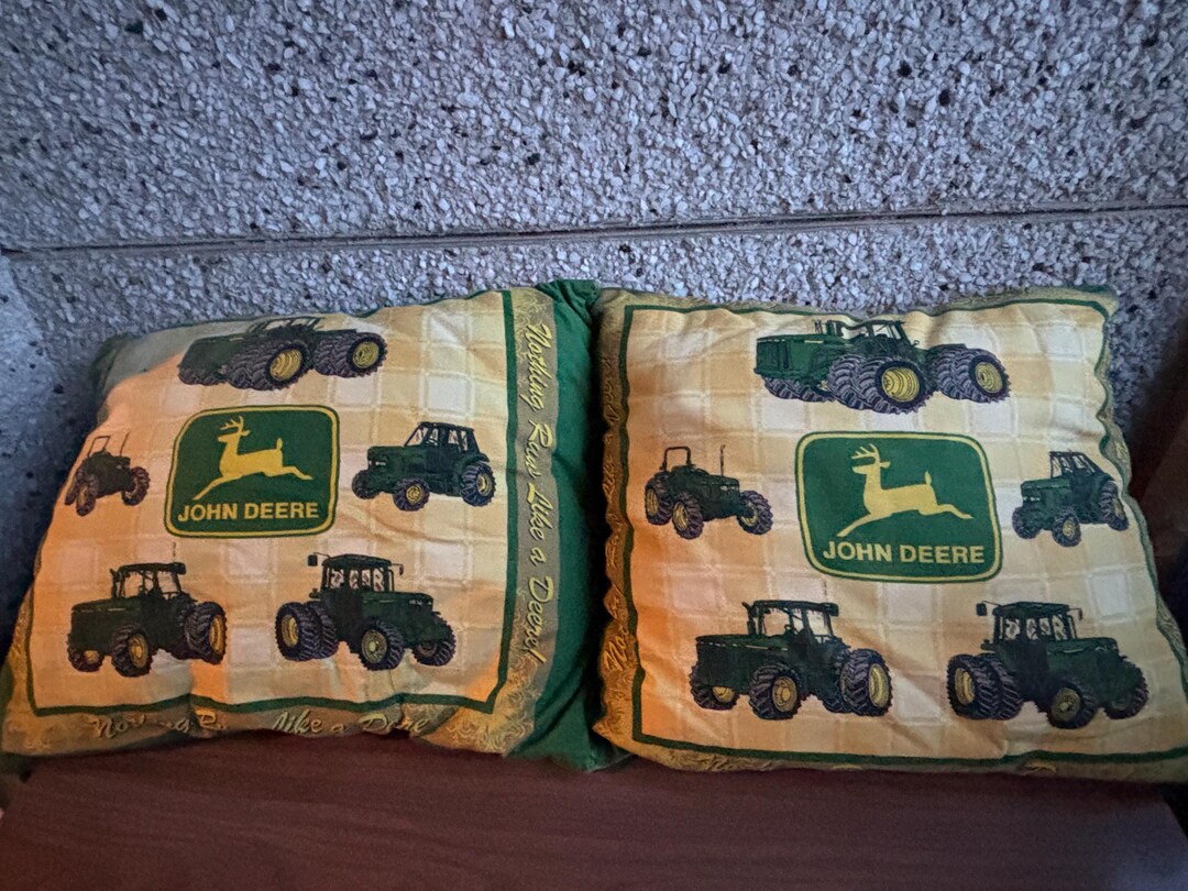 2 John Deere Pillows - Etsy
