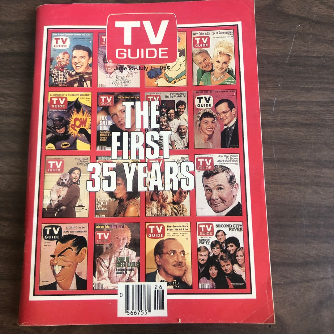 Vintage 1988 Tv Guide - Etsy