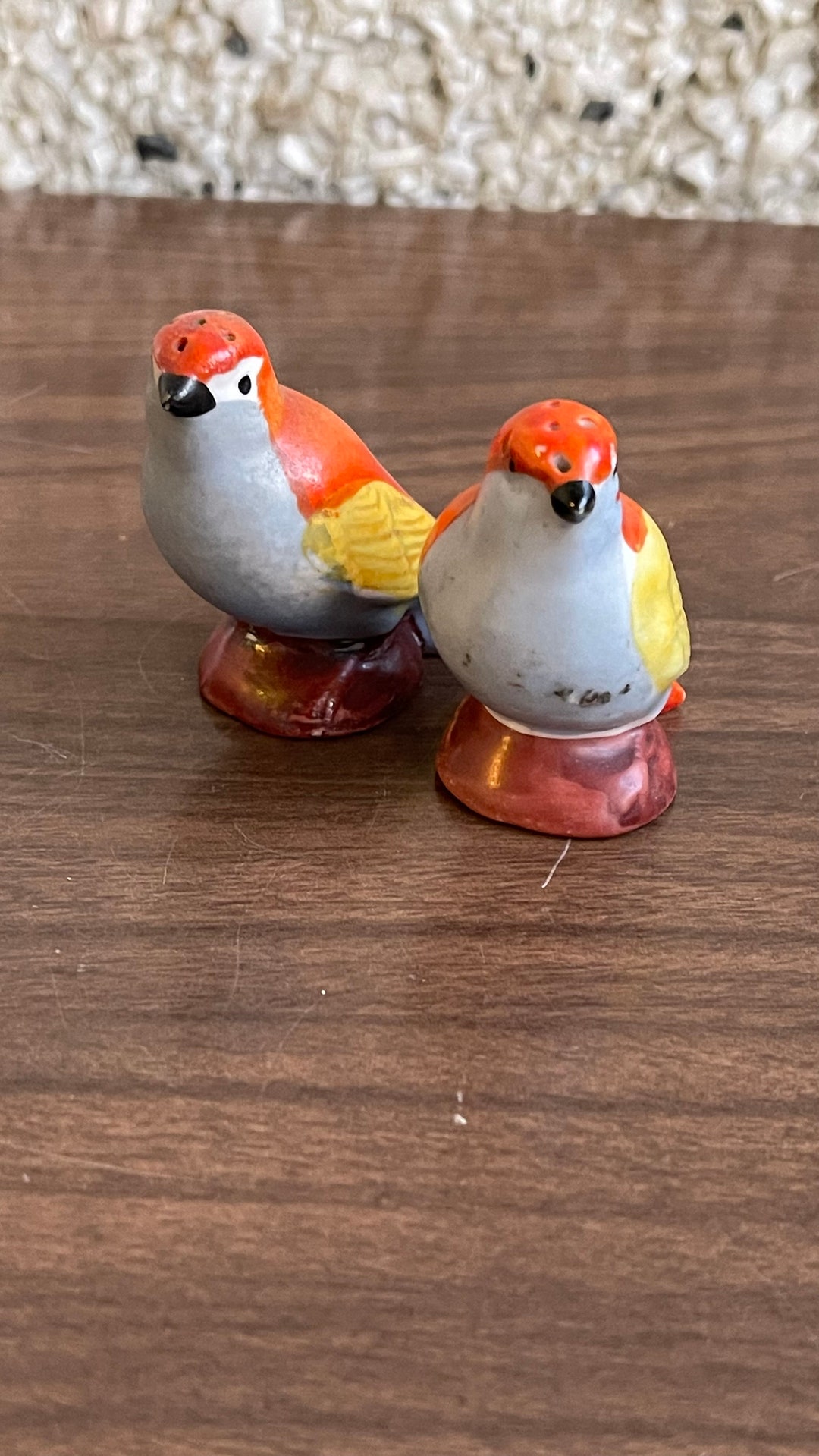 Vintage German Bird Salt and Pepper Shakers - Etsy
