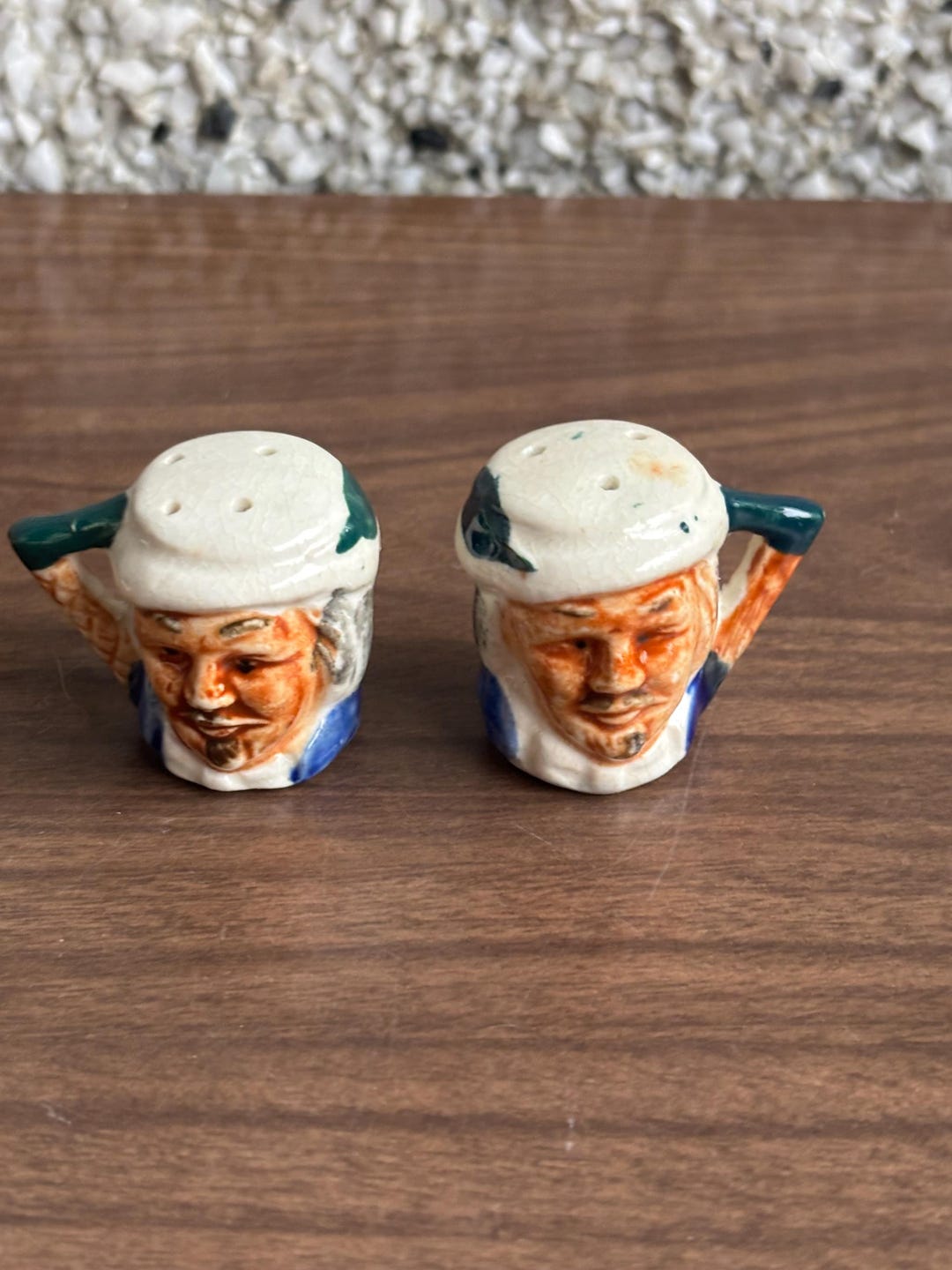 Vintage Mini Toby Mug Salt and Pepper Shakers - Etsy