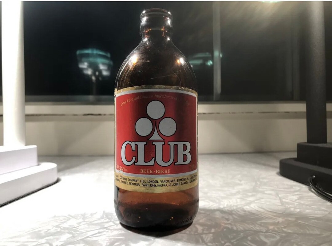 Vintage Club Beer Bottle 1980 Stubby - Etsy