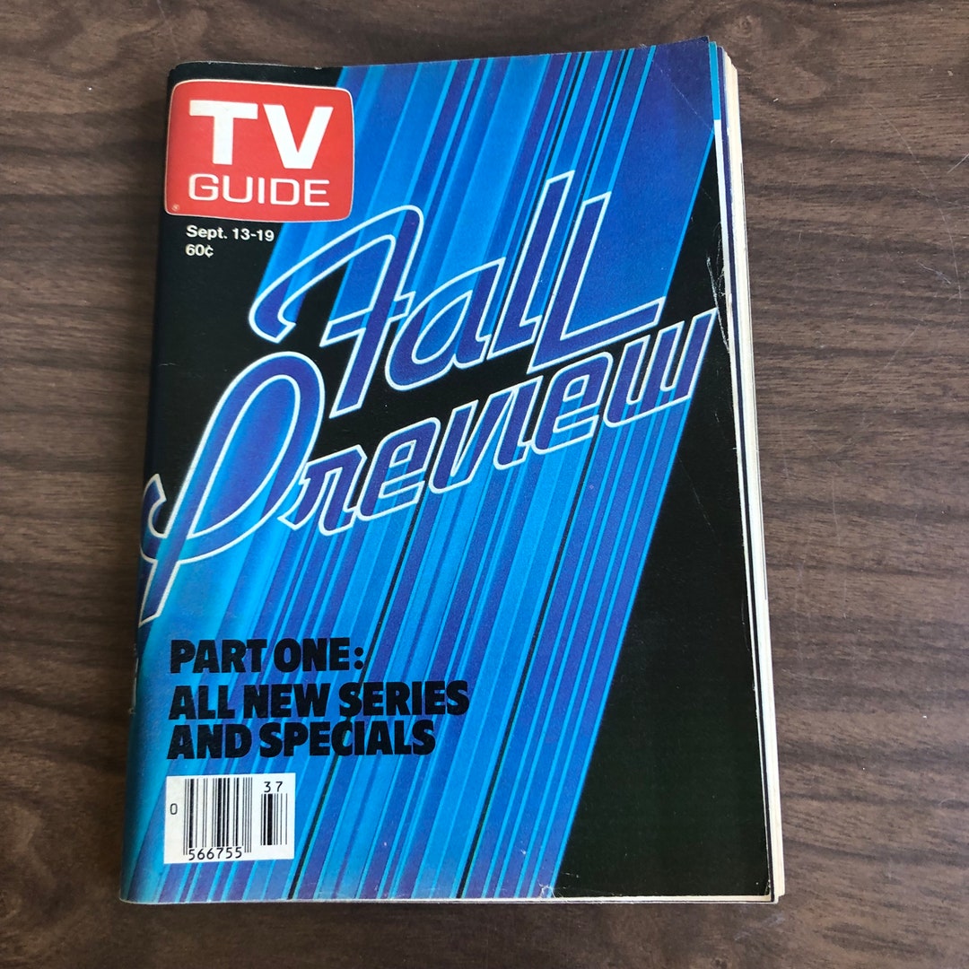 Vintage Tv Guide September 13 1980 - Etsy