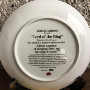 Ringling Bros and Barnum & Bailey Circus Legends “lord of the Ring ...