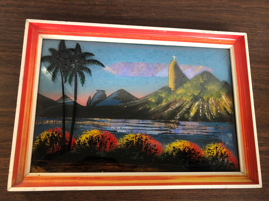 Vintage Hand Painted Art - Etsy