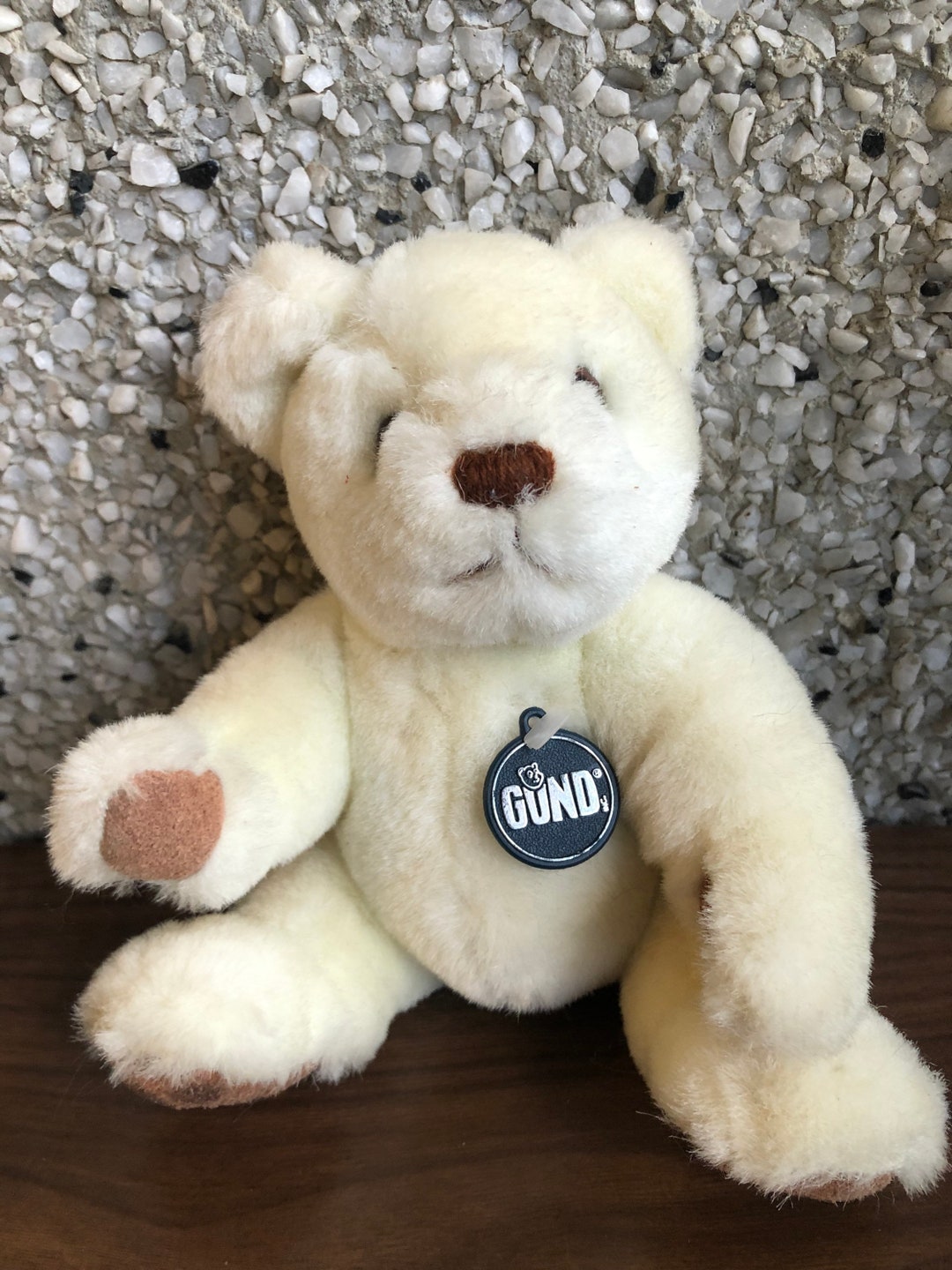 Vintage 1984 Gund Polar Bear - Etsy