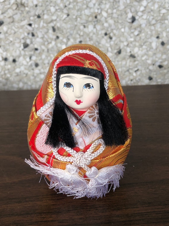 Vintage Hime Daruma Dolls | Etsy