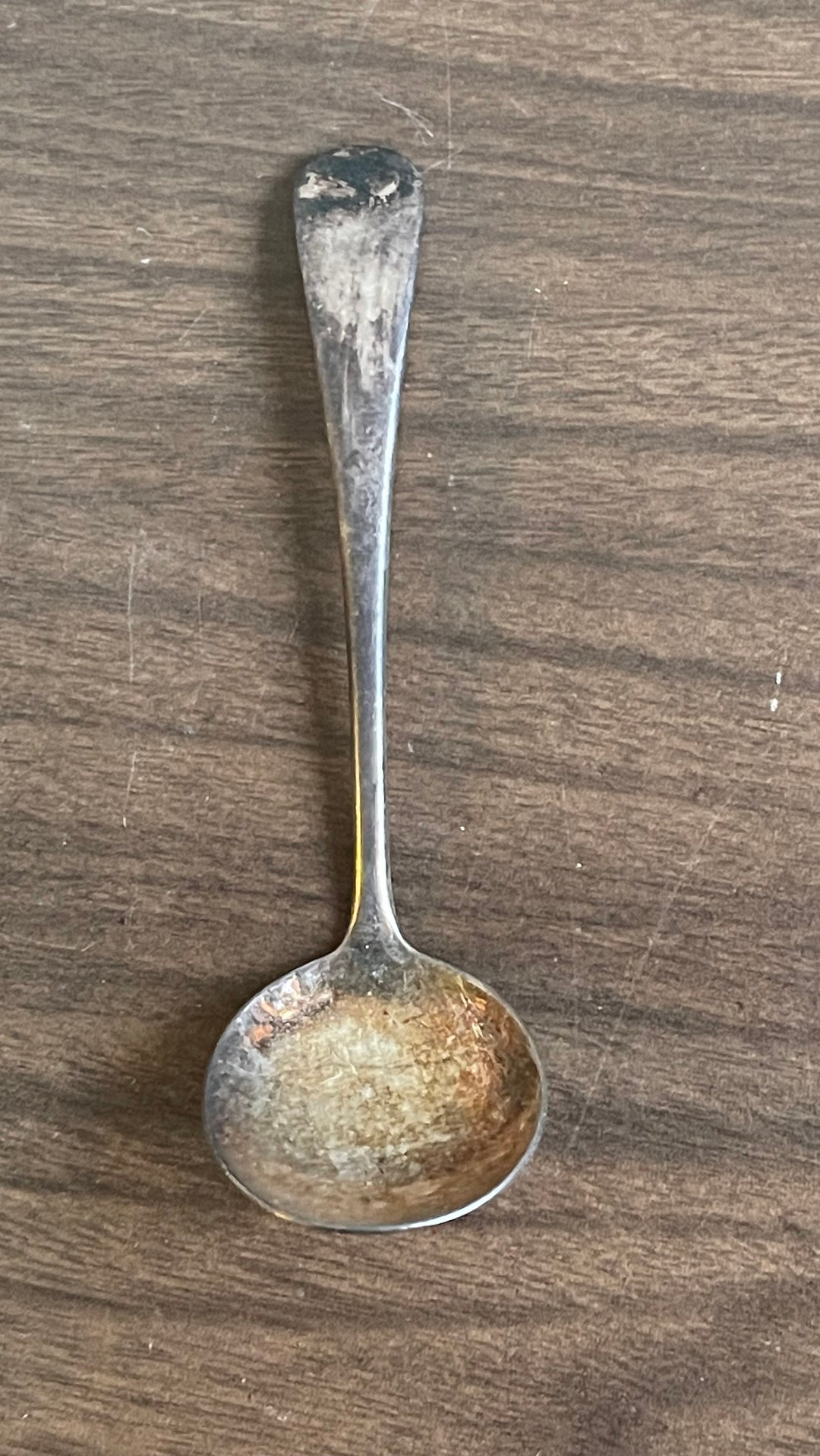 Vintage Tarnished Spoon - Etsy