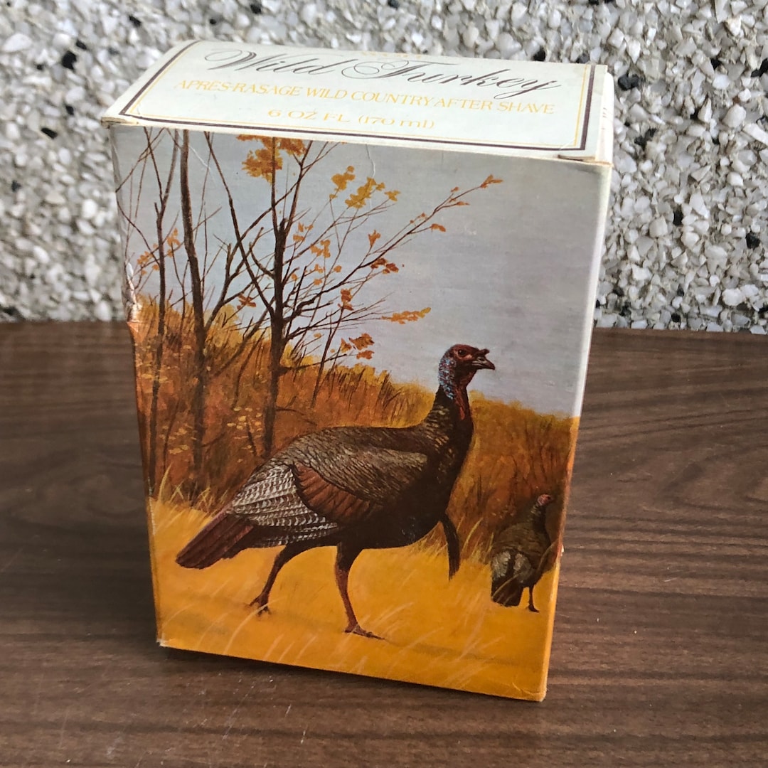 Vintage Avon Wild Turkey Amber Bottle (EMPTY) - Etsy