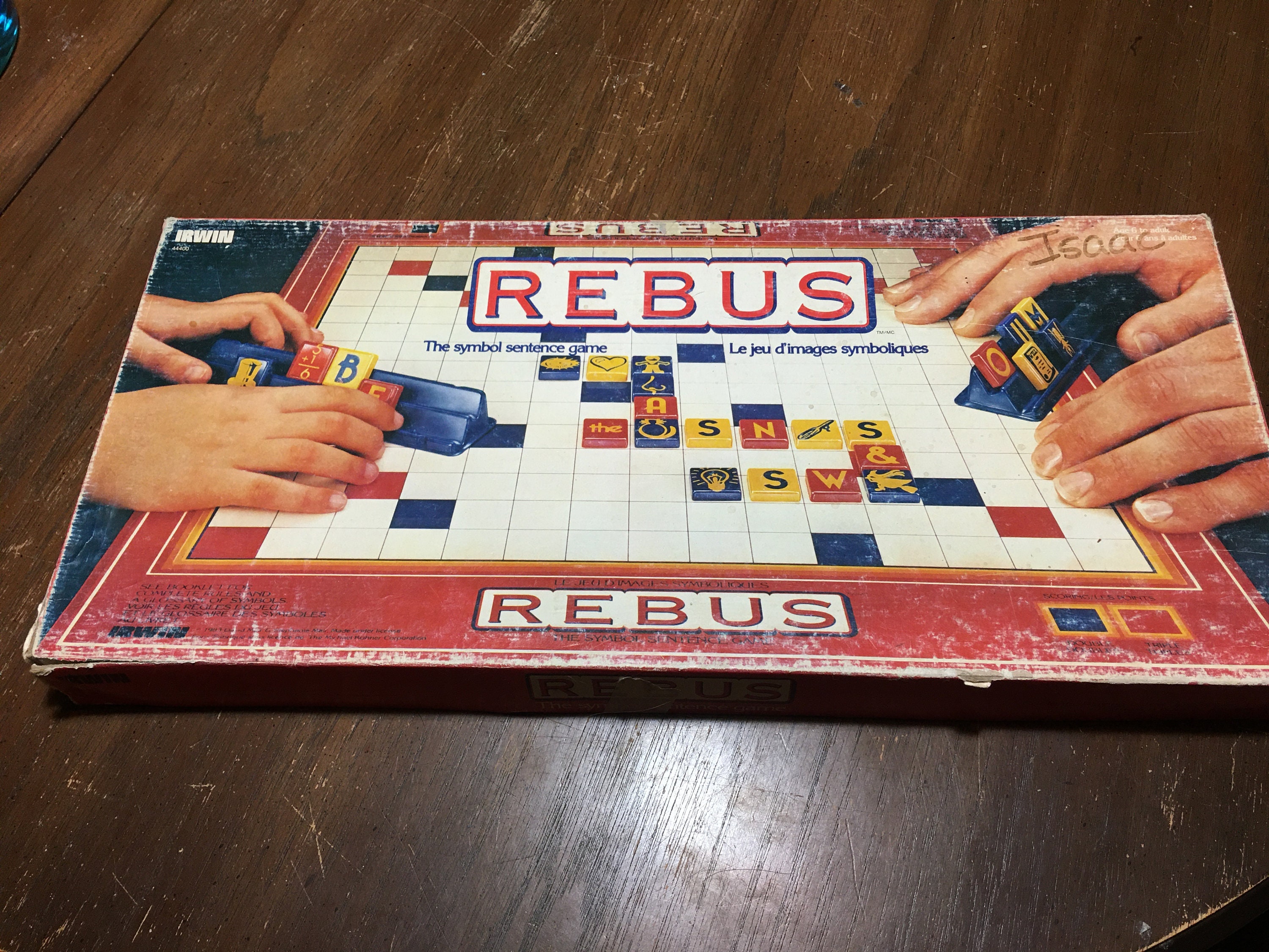 Rebus - Board Game by Irwin - 1983 Edition - Etsy