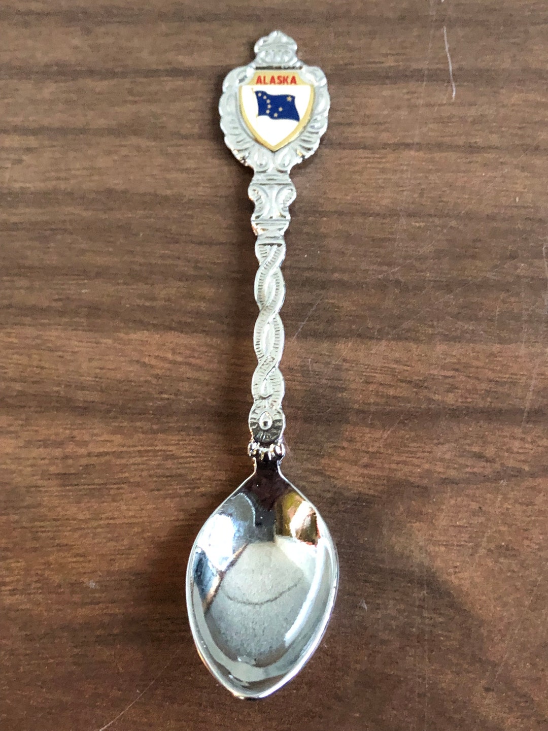 Alaska Souvenir Vintage Spoon - Etsy