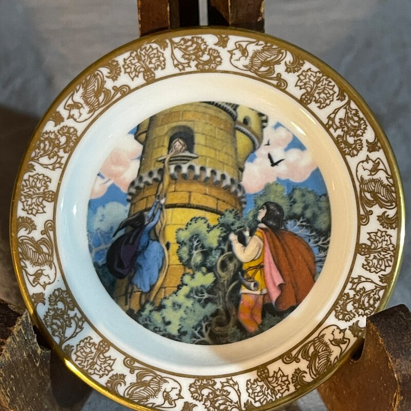 Rapunzel Plate - Etsy