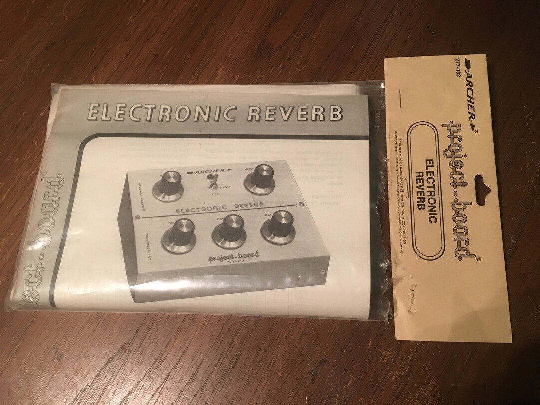 Electronic Reverb - Project Board - Archer - Etsy
