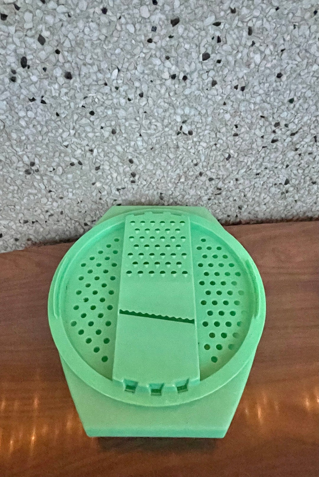 Vintage Jade Plastic Tupperware Shredder - Etsy