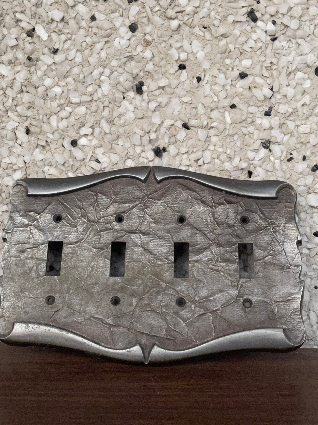 Vintage Silver Dusted Vintage Light Switch Cover 4 - Etsy