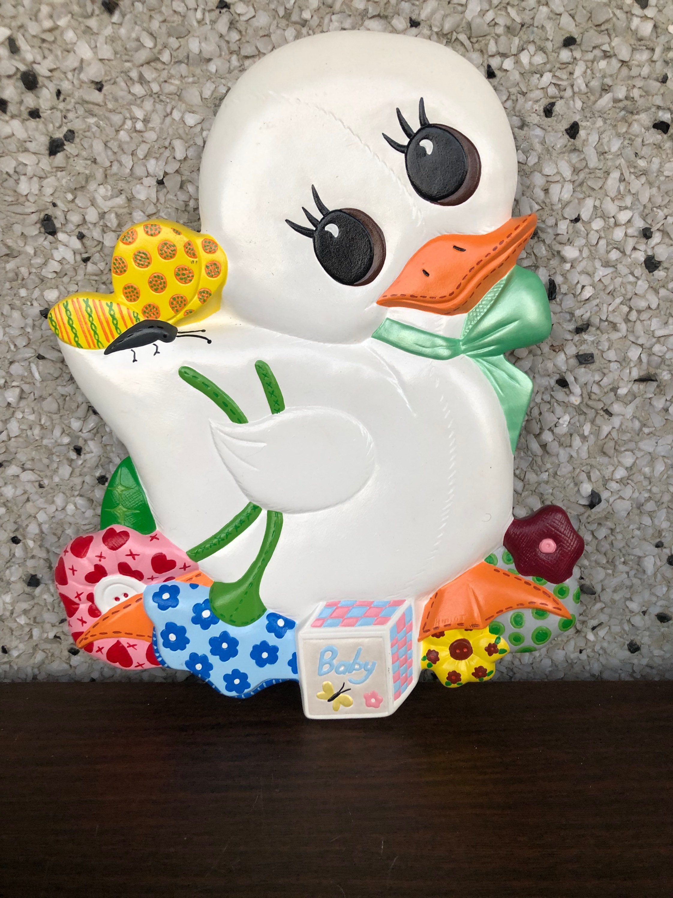 Vintage 1981 Macky Mold Ceramic Duck Wall Hanging - Etsy