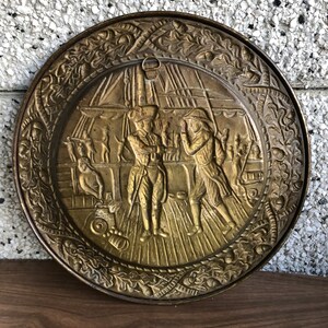 Vintage British Plate Ship Captain - Etsy