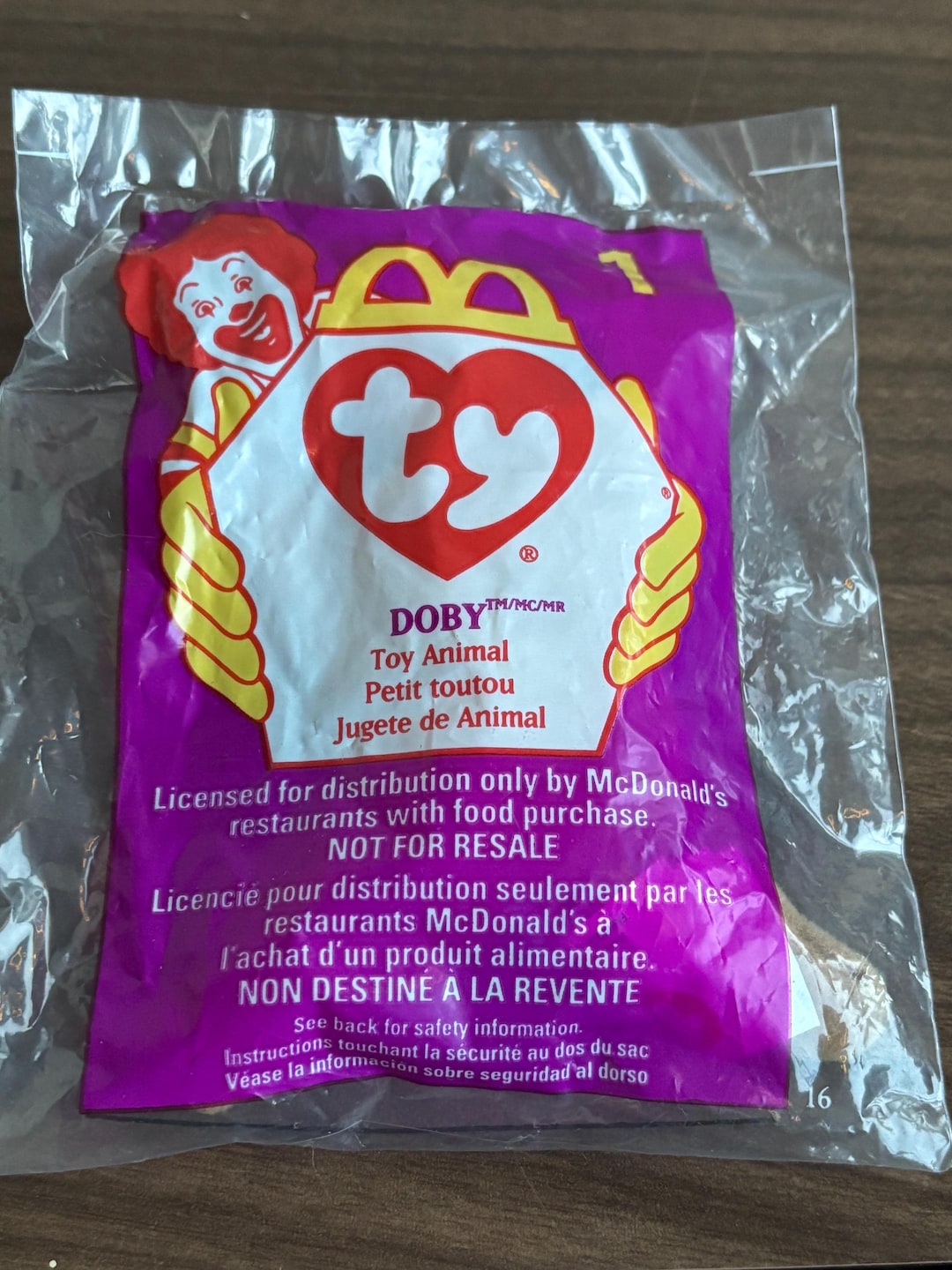 Vintage Mcdonald’s Ty Doby Doberman Dog 1998 - Etsy