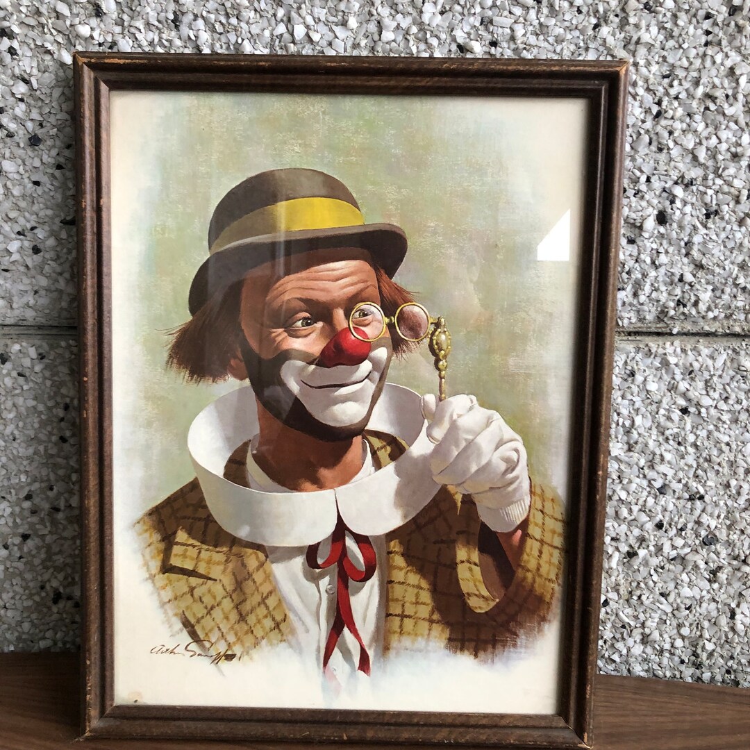 Vintage "rolo Clown" by Arthur Kaplan - Etsy