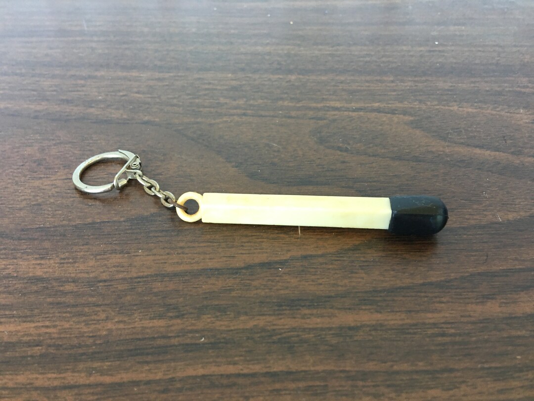 Vintage Mini Matchstick Key Chain and Pen - Etsy