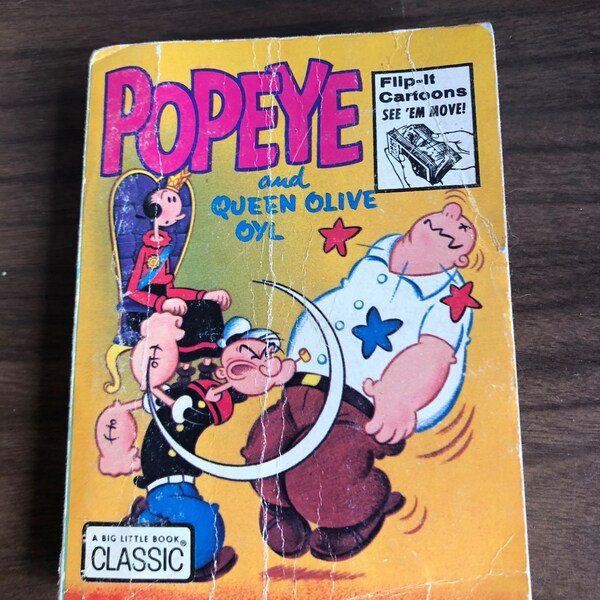 Popeye Book - Etsy