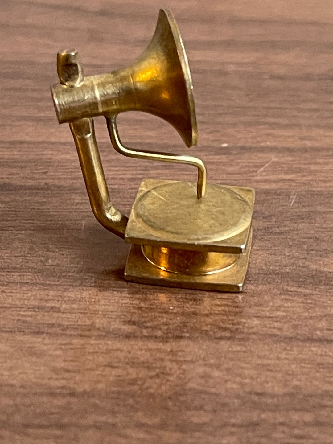 Miniature Phonograph Brass - Etsy