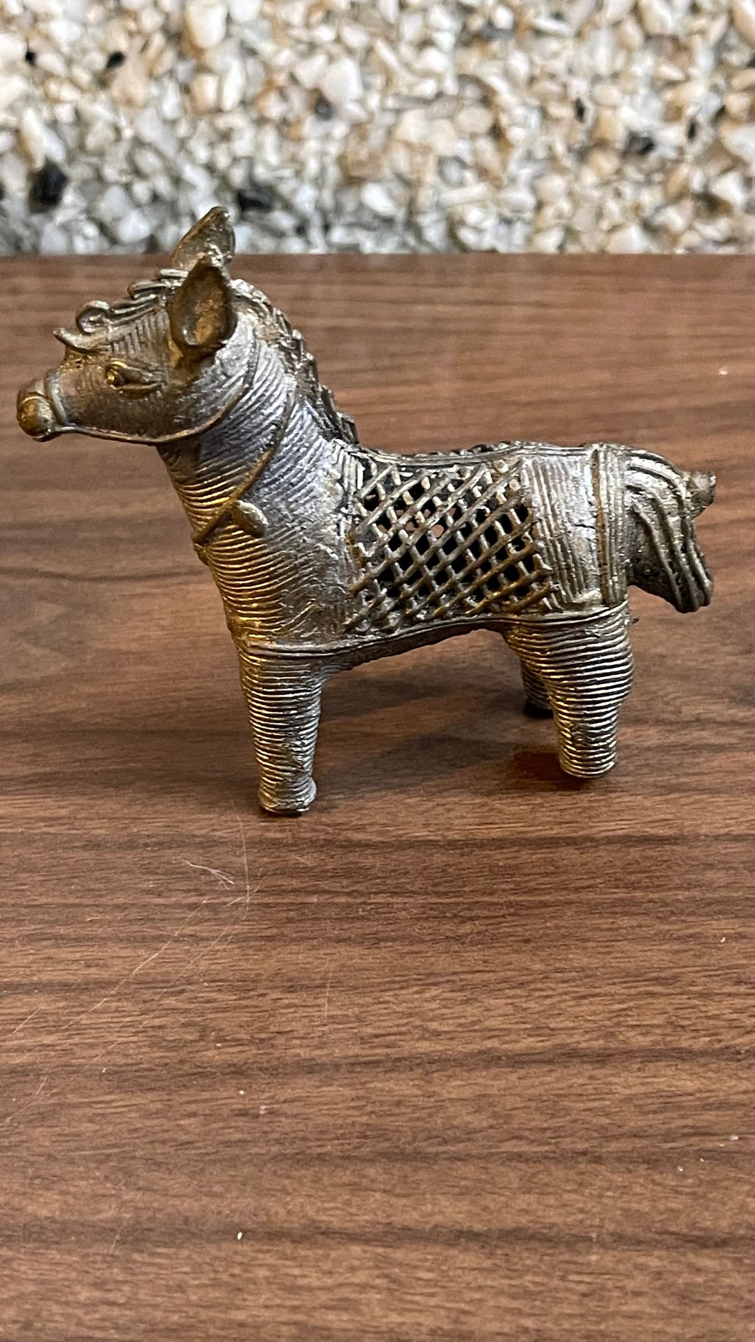 Vintage Dhokra Brass Wire Mule - Etsy Australia