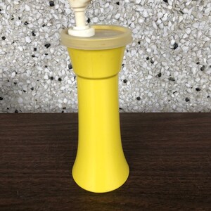 Vintage Mustard Yellow Tupperware Mustard Dispenser - Etsy