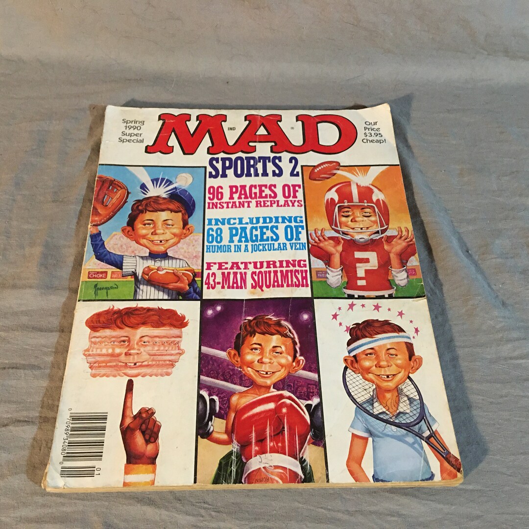 Vintage Mad Magazine 1990 Super Special Sports 2 - Etsy