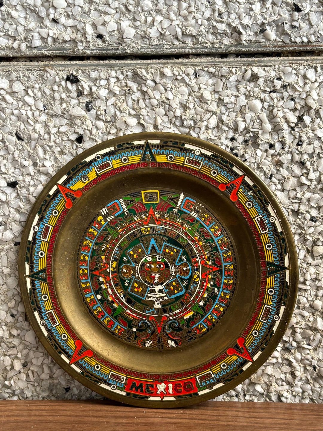 Vintage Brass Mayan Mexican Calendar - Etsy