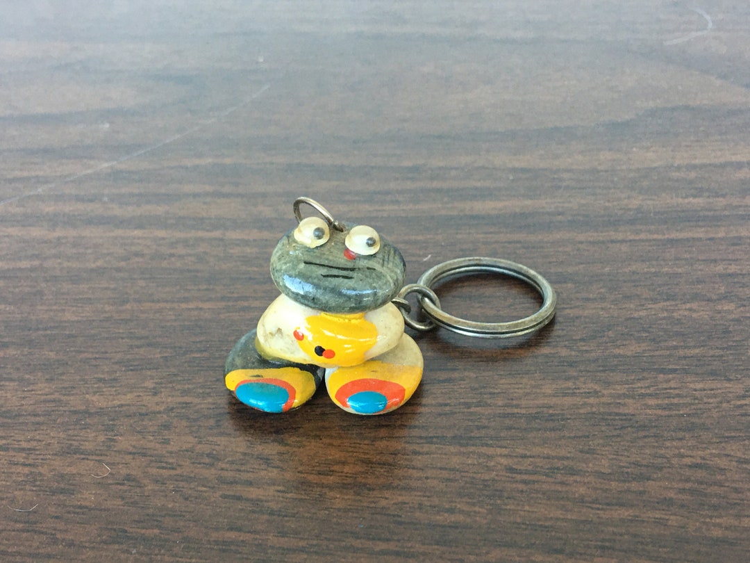 Vintage Mini Pet-rock Key Chain - Etsy Canada