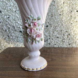 Vintage Pink Porcelain Are Hand Painted - Etsy