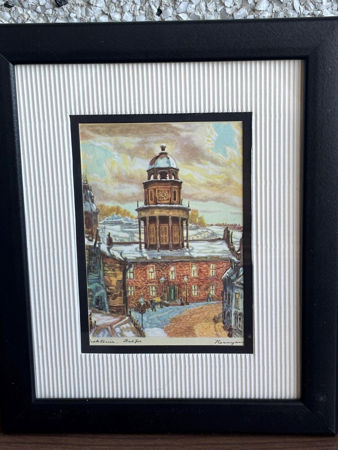 Vintage Halifax Clock Tower Print - Etsy