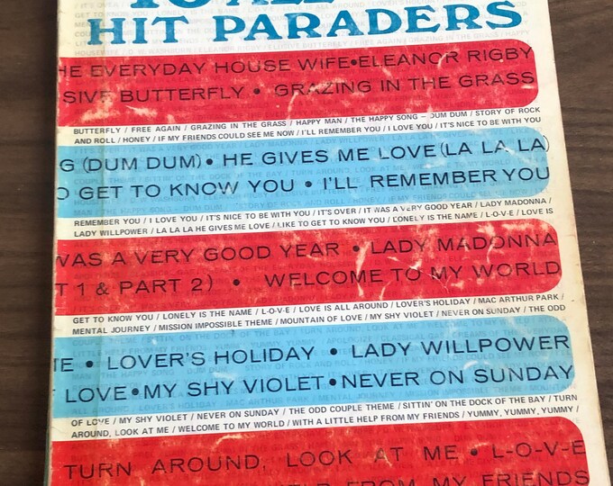 40 All Time Hit Paraders - Sheet Music (vocal) 1967 - Etsy