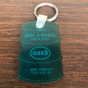 Vintage Esso Oil Drum Barrel Keychains - Etsy