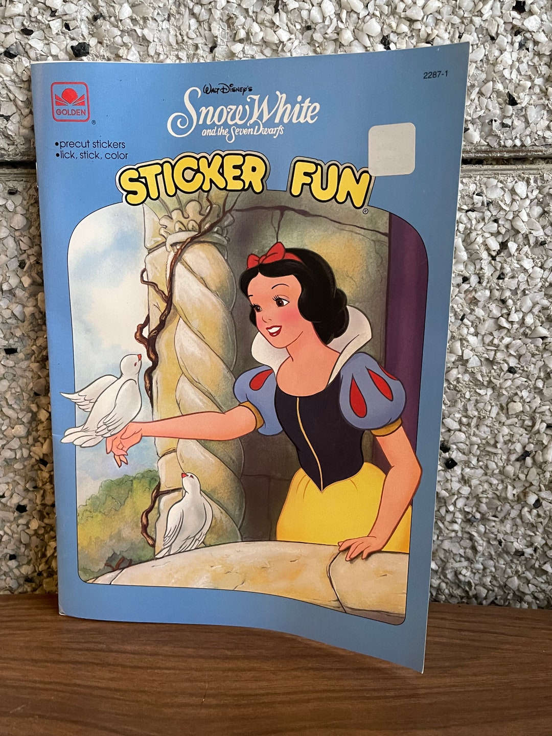 Snow White Sticker Fun Book - Etsy