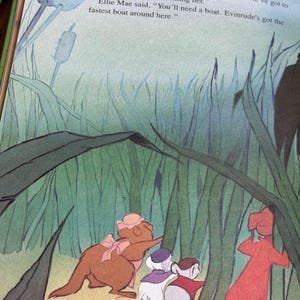 The Rescuers Book - Walt Disney - 1989 - Gallery Books - Etsy
