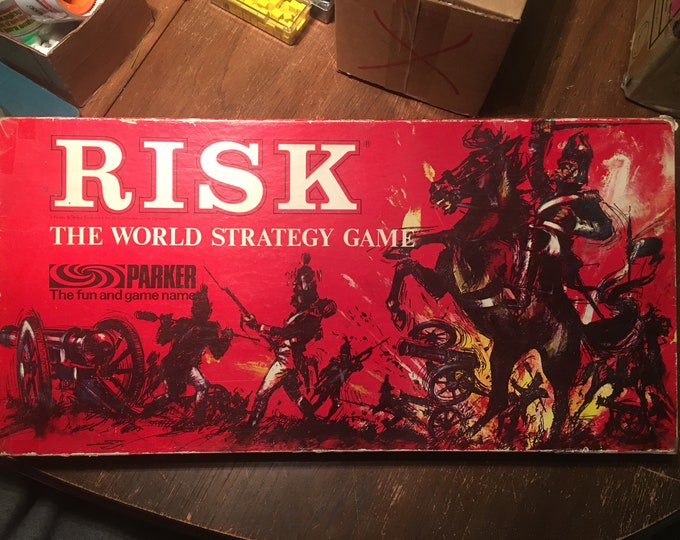 Classic RISK Game - 1972 - Etsy